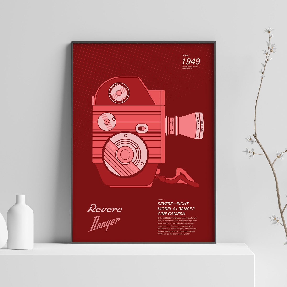 Revere-Eight Model 81 Ranger Cine Camera – Pineapple